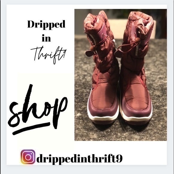 Merence | Shoes | Gently Used Like New Purple All Weather Boots | Poshmark